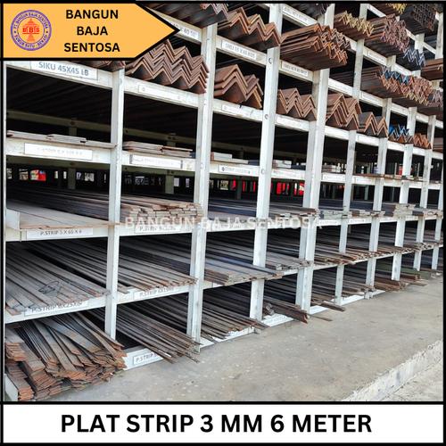 Jual Plat Strip Besi Tebal 3 mm Panjang 6 meter - Lebar 30 mm - Kota ...