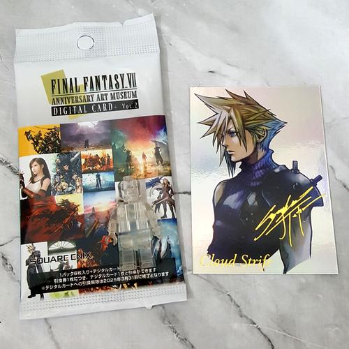 Jual FINAL FANTASY VII Anniversary Art Museum 2 [#2-101] #206 Cloud ...