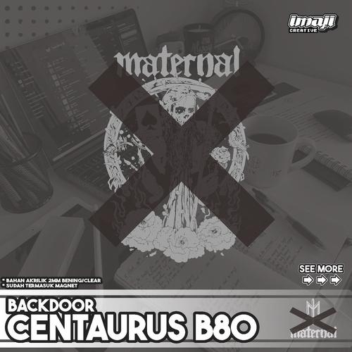 Jual Backdoor Centaurus B80 - Edisi Material - Panel Akrilik - HITAM ...