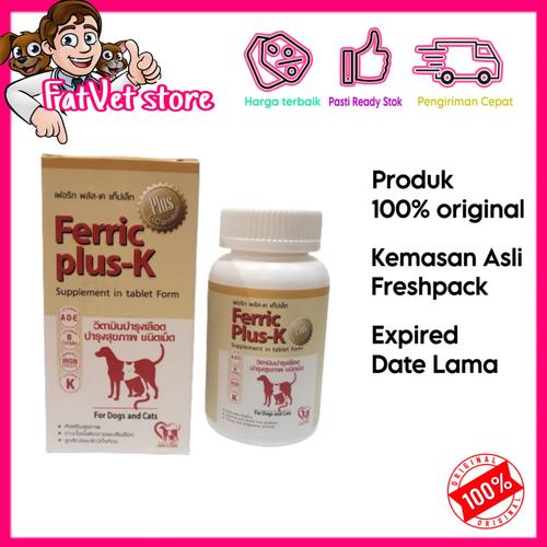 Jual Ferric plus-k tablet suplemen penambah darah mirip ferro b - Kab ...