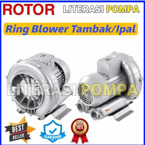Jual Ring blower 1,5HP Blower tambak udang blower ipal ROTOR HB-1100 ...