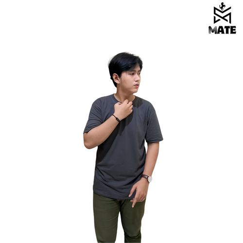 Jual MATE Regular T Shirt Kaos Polos Abu-Abu Gelap (Dark Grey) - Jakarta Barat - MATE OFFICIAL ...