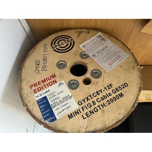 Promo Spectra Kabel FO Bulat Mini Fig 8 2KM 12 Core - Kab. Tangerang ...