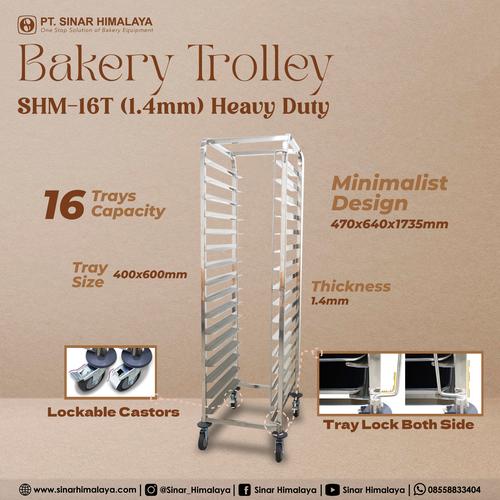 Jual SHM-16TH Bakery Trolley - Troli Roti 16 Tingkat - Jakarta Pusat ...