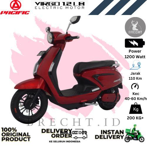 Jual Sepeda Motor Listrik Pacific VIRGO 1.2 LB 1200 Watt Electric E ...