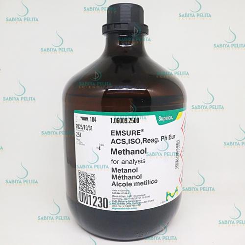 Jual Methanol for analysis EMSURE MERCK 1.06009.2500/ Repacking Eceran ...