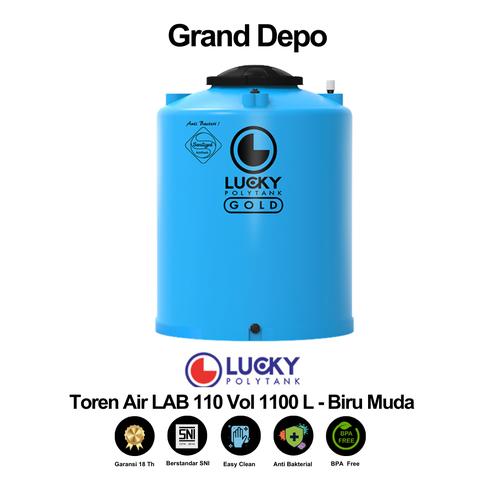 Jual Toren Air 1100 Liter LAB 110 Biru Muda Lucky Polytank - Kota Tangerang - Grand Depo | Tokopedia