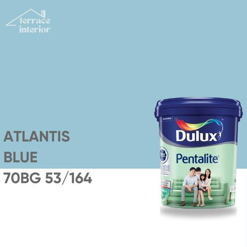 Jual Cat Tembok Dulux Pentalite Interior 20L warna Biru Doff Matt ...