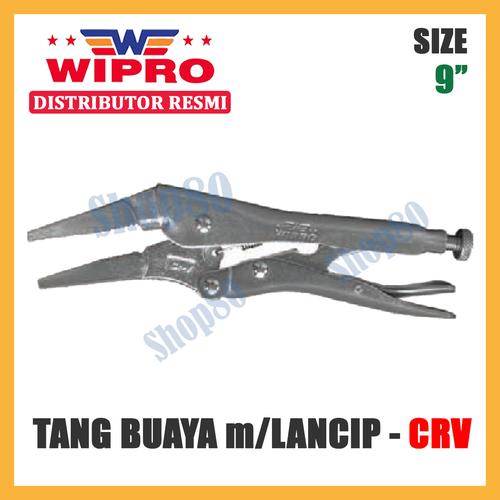 Jual Wipro Tang Buaya Tang Jepit Locking Plier m/Lancip 9" inci - Kota ...