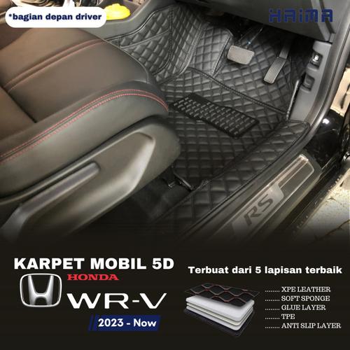 Jual Karpet 7D / Karpet Mobil Haima Honda WRV 2023-2024 Fullset Bagasi ...