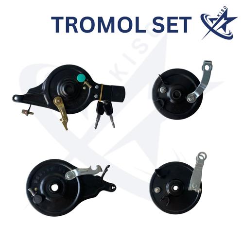 Jual KISO Set Tromol Kampas Rem Piringan Depan Belakang Sepeda Listrik ...