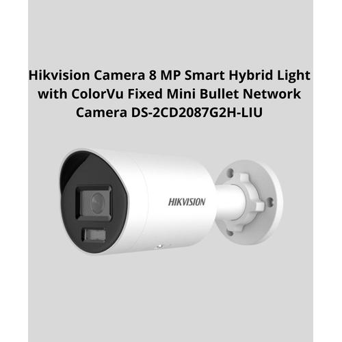 Jual Hikvision Camera 8 MP Smart Hybrid Light withColorVu DS-2CD2087G2H-LIU - Jakarta Utara ...