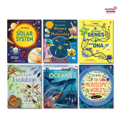 Jual Usborne See Inside New - Evolution - Kota Bandung - Mentari Bookstore Bandung | Tokopedia