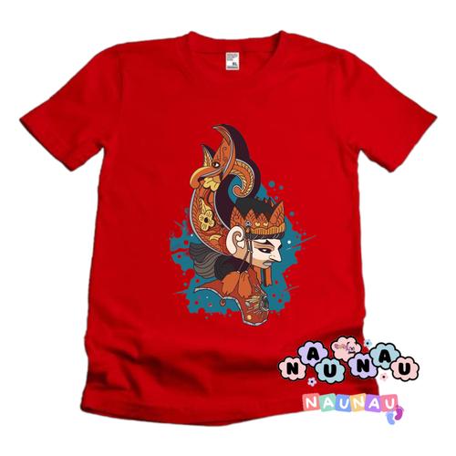 Jual KAOS BAJU ANAK KARAKTER MOTIF WAYANG ARJUNA COTTON ADEUM FREE NAMA ...