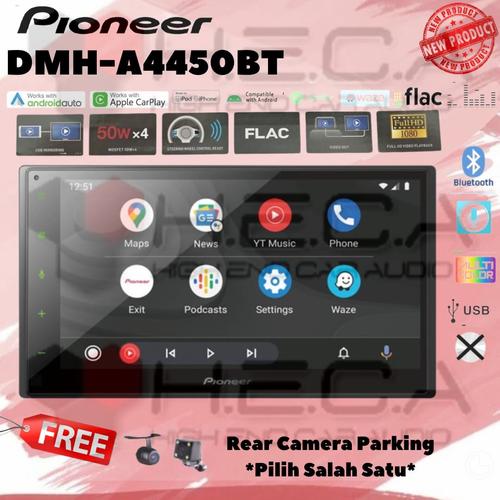 Jual Pioneer DMH-A4450BT Head Unit 7" inch Double Din Tape Mobil ...