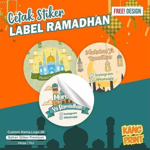 Jual Stiker Label Ramadhan - 10x10 cm - Kota Bekasi - Hiprint.idn ...