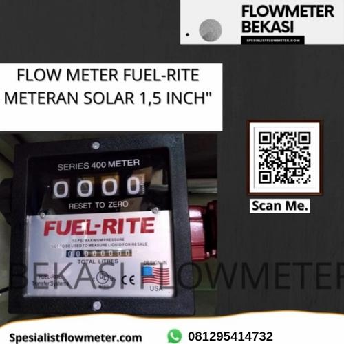 Jual Fuel Rite Flowmeter meteran solar 1,5 inch 4 Digit - Kota Bekasi ...