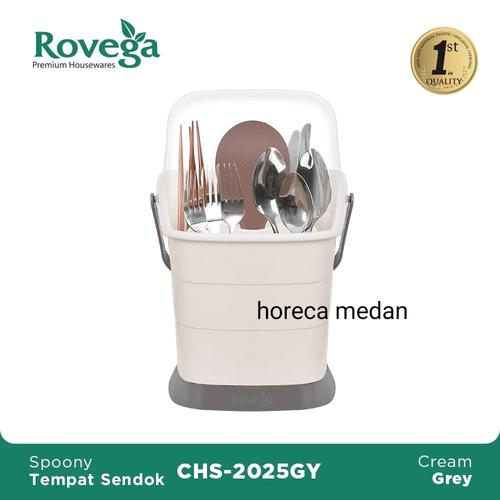 Jual Tempat Sendok Premium Rovega Cutlery Holder Spoony CHS-2025 Food ...