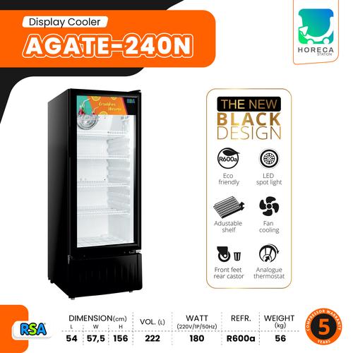 Jual RSA Display Showcase Cooler AGATE-240.N / AGATE 240 N / AGATE240N ...