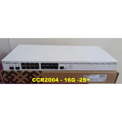 Jual MikroTik CCR2004-16G-2S+ Cloud Core Router CCR 2004 16G 2S+ - Kota ...