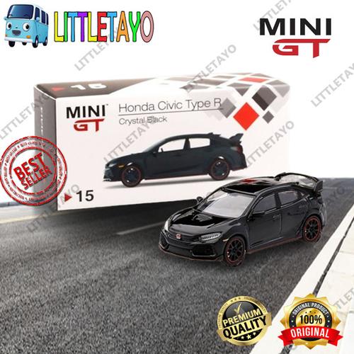 Promo MINI GT HONDA CIVIC Type R CRYSTAL BLACK MINI GT 15 SPORT CAR ...