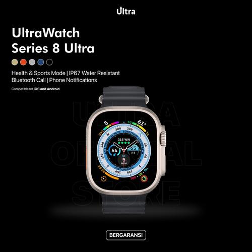 Jual UltraWatch Series 8 Ultra 2023 (T800) Smartwatch by Ultra Official ...