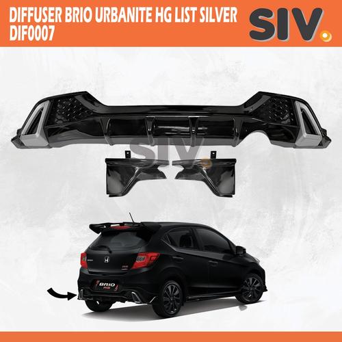 Jual Diffuser Honda Brio Satya RS 2018 Up Model Urbanite Style ...