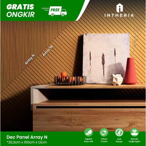 Jual Conwood Decorative Panel Array N-W / Dinding Bermotif Kayu - Awet ...
