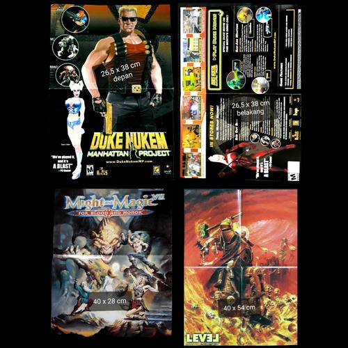 Jual poster dinding game Duke Nukem, Might and Magic - Kota Surabaya ...