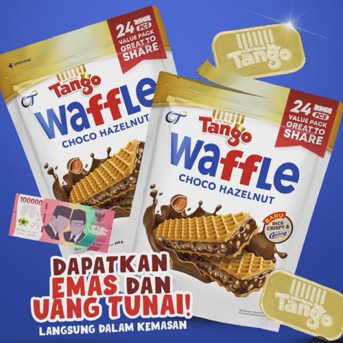 Jual TANGO WAFFLE CHOCO HAZELNUT (24 x 10gr)/Tango Waffle Pouch ...