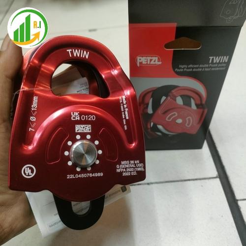 Jual ORIGINAL PETZL P65A / PETZL TWIN DOBLE MINDING PULLEY - Jakarta ...