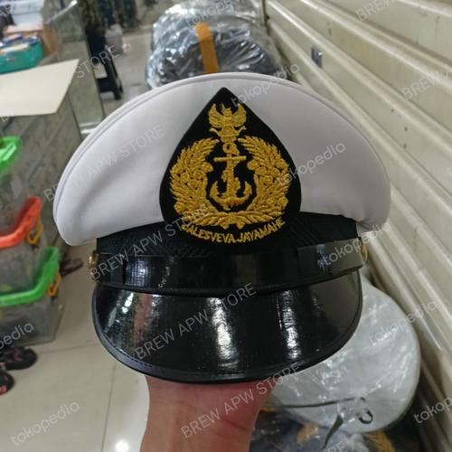 Jual TOPI PET PDU BINTARA TNI AL / TOPI PET PDU TNI AL BINTARA / PET ...
