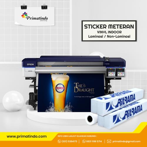Promo Print Sticker Vinyl Ritrama Meteran - Non Laminasi - Kota ...