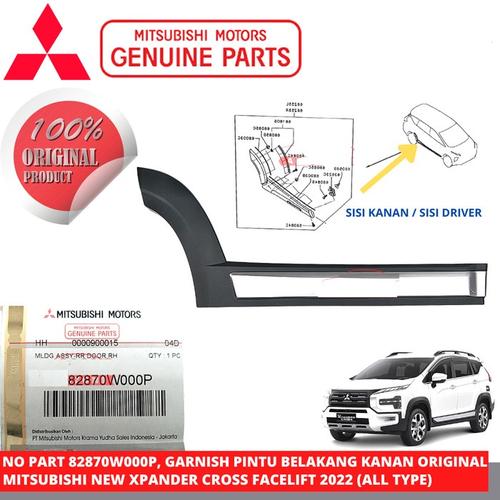 Jual SPOILER PINTU BELAKAN KANAN XPANDER CROSS FACELIFT 82870W000P ...
