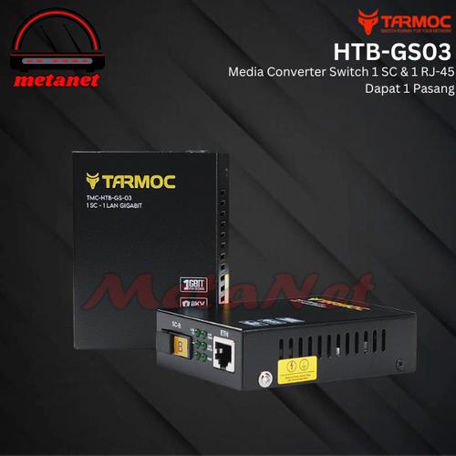 Jual Tarmoc HTB GS03 HTB-GS03 Gigabit Single mode Media Converter - Jakarta Utara - Meta Net ...