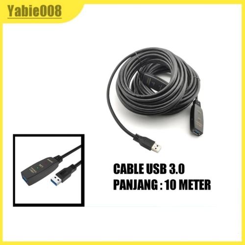 Jual cable usb 3.0 extension 10m/kabel usb 3.0 extension 10 meter - Jakarta Pusat - yabie008 ...