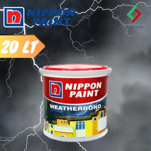 Jual NIPPON PAINT WEATHERBOND 20 LT WEATHER BOND 20LT CAT TEMBOK ...