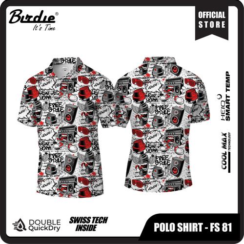 Jual Baju Polo Shirt Golf Polyester Dry Fit Limited Edition Birdie FS81 ...