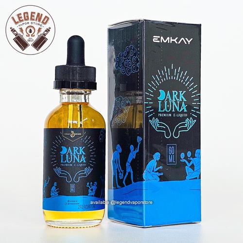 Jual FREEBASE LIQUID DARK LUNA Strawberry Cheesecake 60ML 3MG 6MG ...