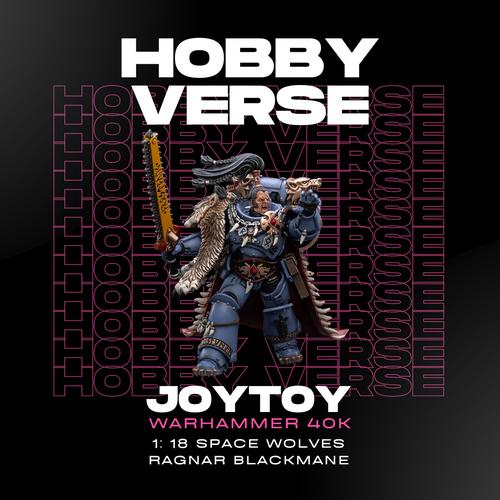 Jual JoyToy Warhammer 40K Space Wolves Ragnar Blackmane Action Figure ...
