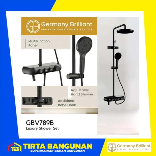 Promo Germany Brilliant GBV789 Luxury Mixer shower Set/ Shower Tiang ...