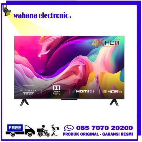 Jual TCL 65A28 LED TV 4K UHD HDR10 SMART ANDROID GOOGLE TV 65 INCH TCL A28 - Kota Tangerang ...