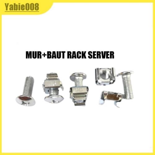 Jual Cagenut Cage Nut Rackmount rack Baud Rak Server Baut+Mur - Jakarta ...