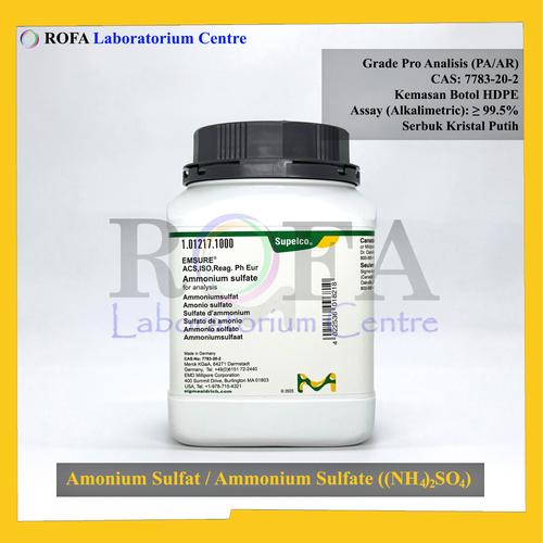 Jual Amonium Sulfat / Ammonium Sulfate / (NH4)2SO4 Pro Analis Merck ...