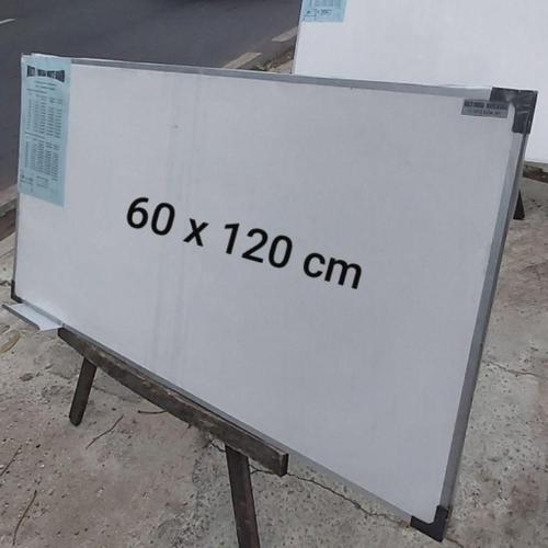 Jual Papan White Board 2 Sisi ( Black And White) Kapur Dan Spidol 60X ...