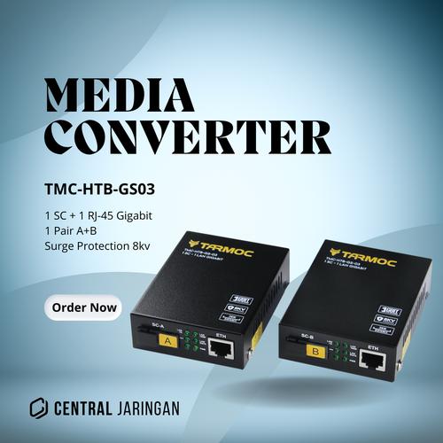 Jual Tarmoc TMC-HTB-GS-03 | Media Converter 1 FO 1 LAN Gigabit | 1SC 1LAN - Jakarta Barat ...