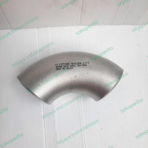 Jual Elbow Las SCH 40 Stainless SS 304 1 1/2" inch - Knee SCH40 SS304 - Jakarta Barat - WIJAYA ...