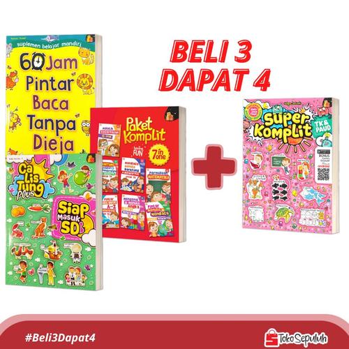 Jual BUKU BELAJAR MEMBACA BUKU MEMBACA BUKU ANAK 60 JAM PINTAR BACA ...
