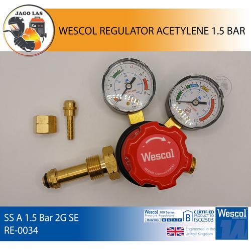Jual Regulator Acetylene/Asetilin 1.5 Bar WESCOL ORIGINAL UK - Jakarta ...