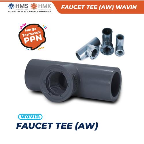 Jual FAUCET TEE (TEE DRAT DALAM) PVC WAVIN AW - 3/4" - Jakarta Utara ...
